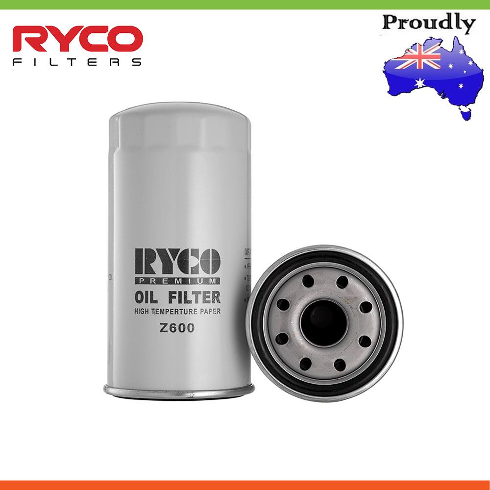 New * RYCO * Oil Filter For ISUZU D-MAX TF 3L 4CYL Turbo Diesel 4JJ1-T ...